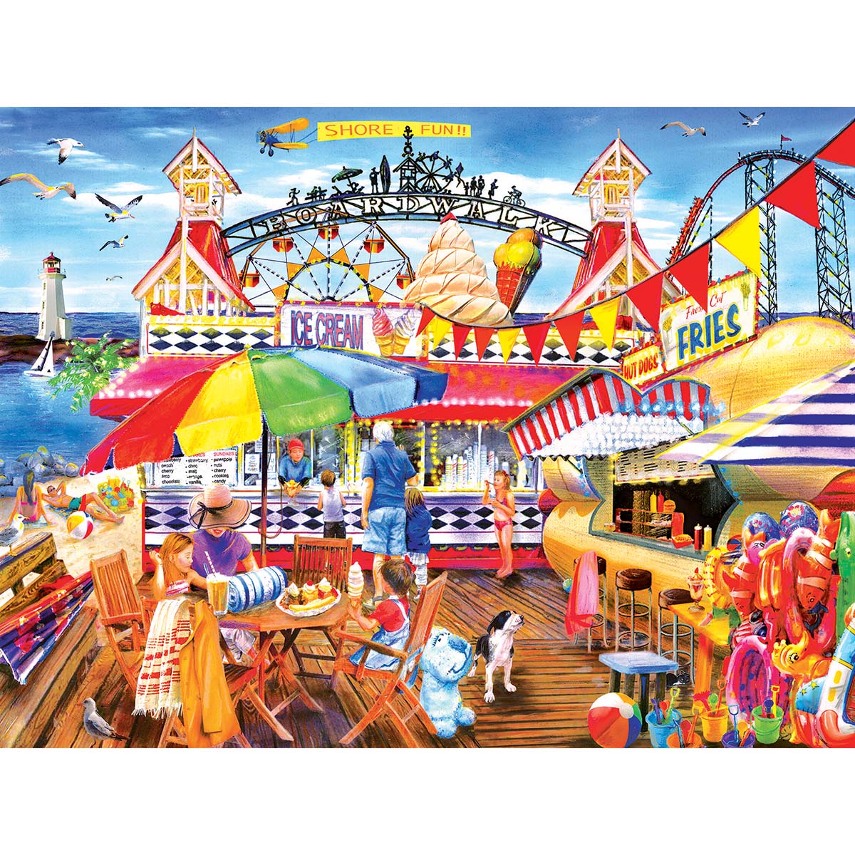 LaFayette Puzzle Factory Shore Fun Jigsaw Puzzle Walmart lafayette-puzzle-factory-shore-fun-jigsaw-puzzle-walmart