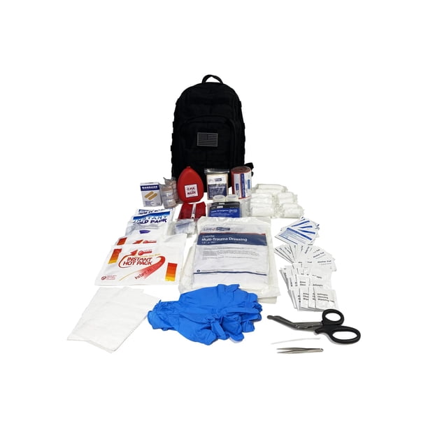 LINE2design First Aid Trauma Backpack Kit - EMS Medical Molle Bag Kit ...