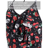 As Rose Rich Girls Swimsuit Ruffle One Piece Bathing Suits UPF50+, 16 ...