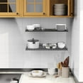2 Pack Garage Wall Shelves, 45x15 inch Wall Mounted Storage Shelves for ...