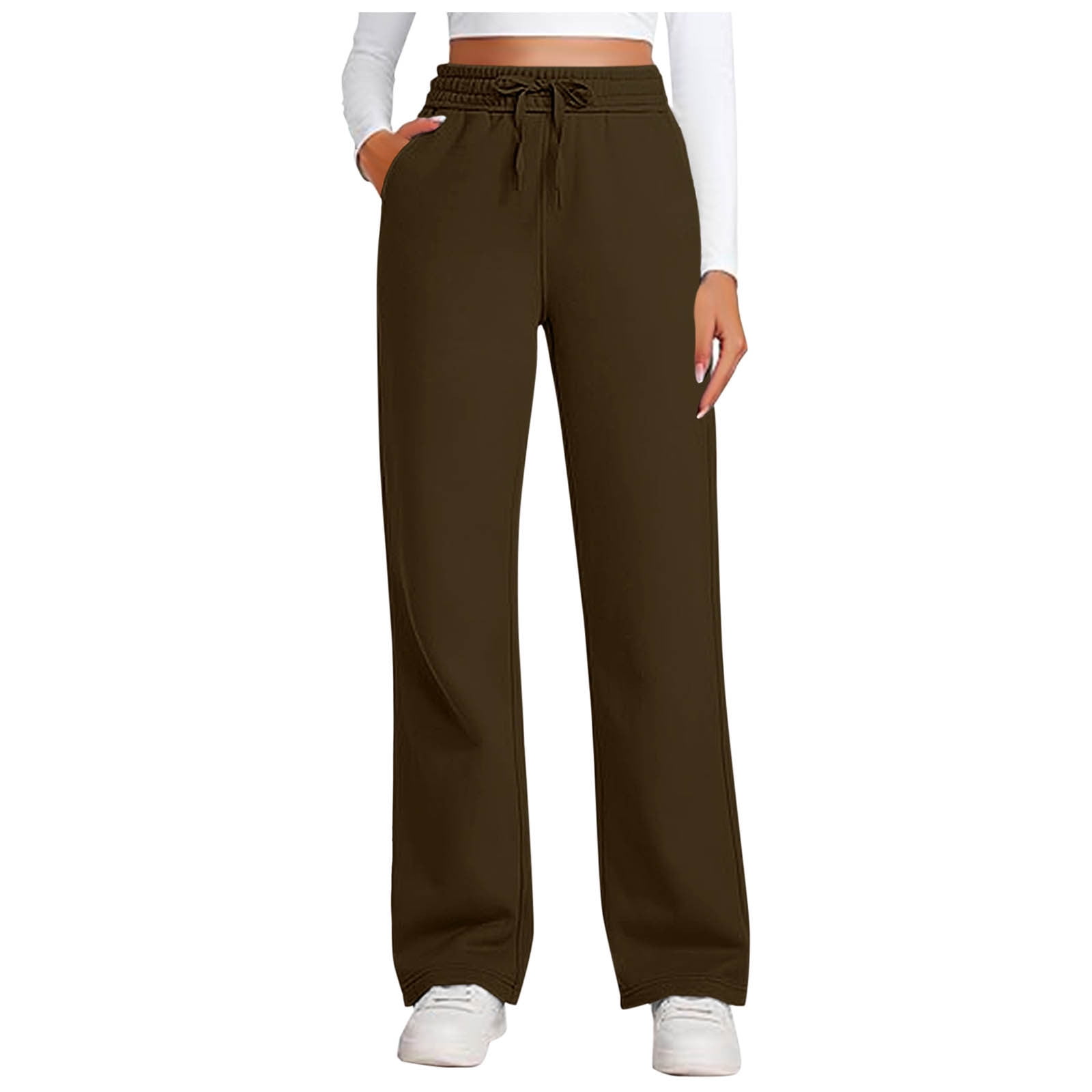 Click here for Aidice Athletic Pants For Women Running Drawstring... prices