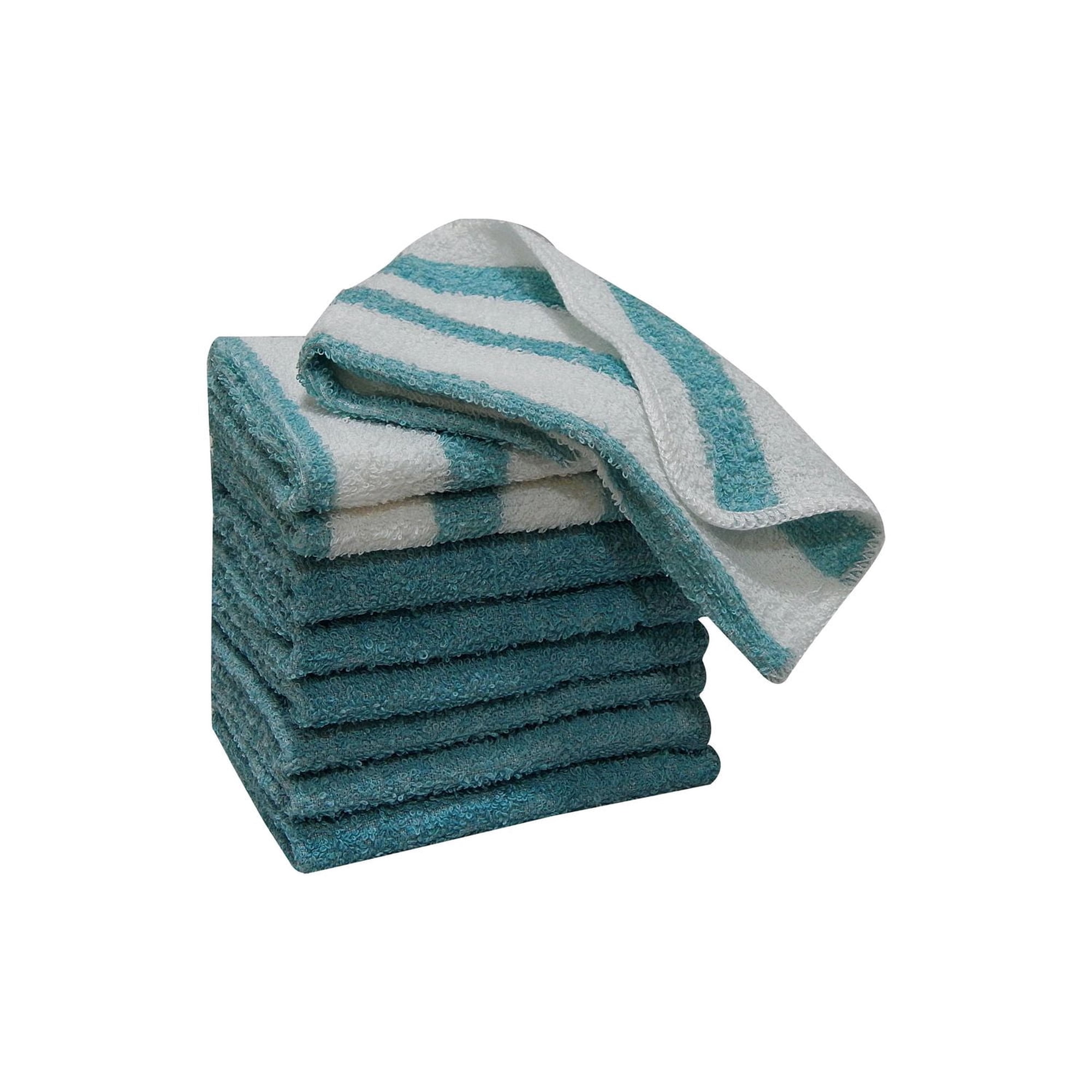 Click here for Mainstays 9 Pack Utility Kitchen Towel Topaz 11x11 prices