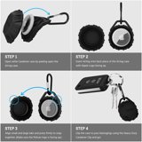 Pelican Marine IP68 Waterproof Case for Apple AirTag, Kevlar Keychain ...