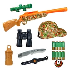 Adventure Force Defender Action Roleplay Rifle Set with Light-Up ...