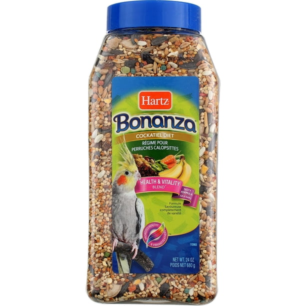 Hartz 91106 23 Oz Nutrition Bonanza Gourmet Cockatiel Diet - Walmart.com