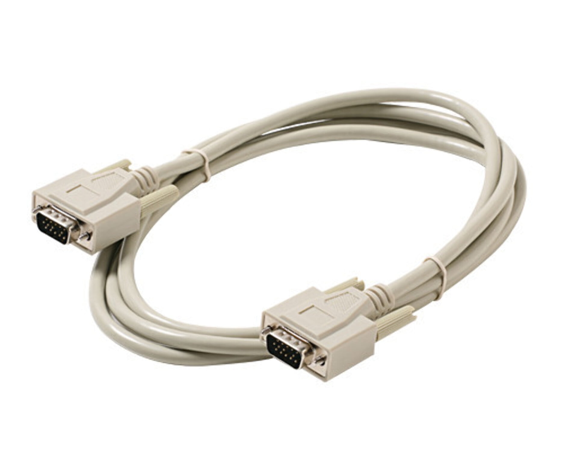 Steren 6ft DE15HD Male-Male VGA Cable - Walmart.com