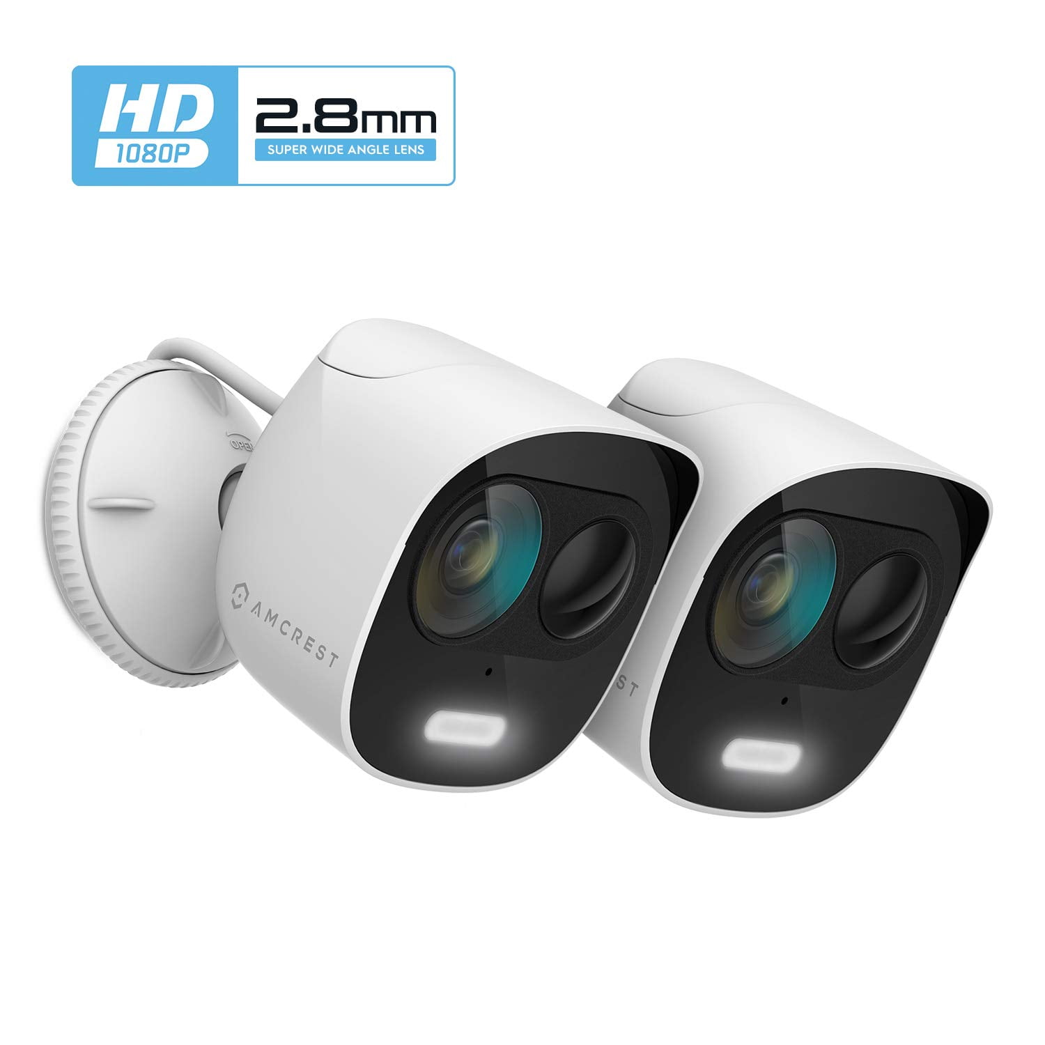 2-Pack Amcrest ProHD 2-Megapixel Wireless Outdoor Security Camera ...