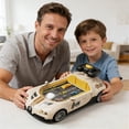 "Rechargeable Racing Track Kids’ Interactive Play With Steering Wheel ...