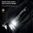 Compact EDC Flashlight, Sofirn SC18 Powerful LED Light with Super ...