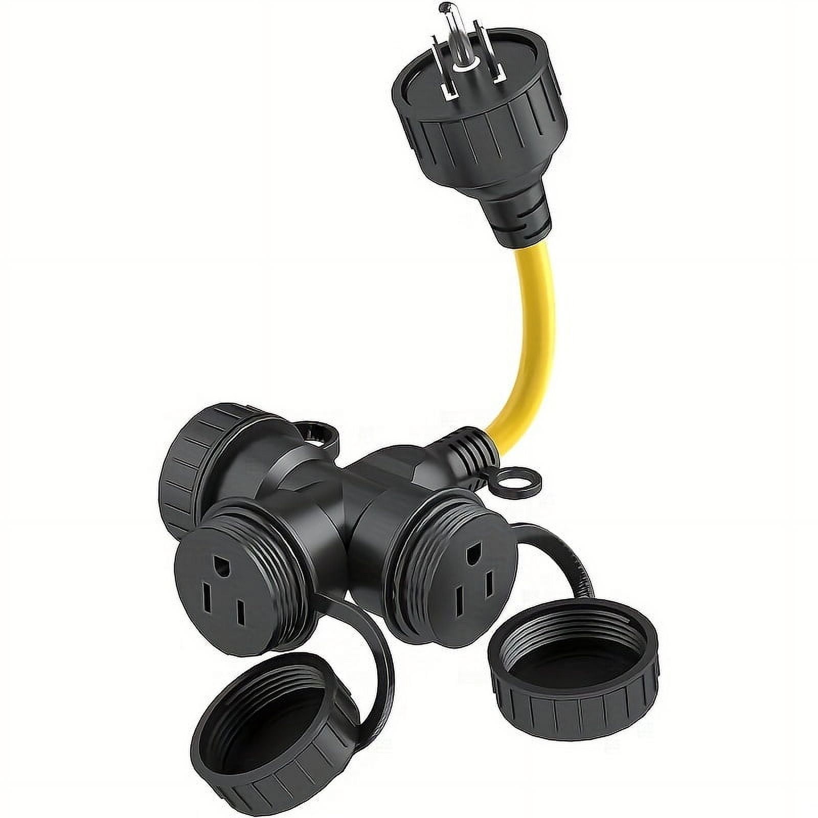 Click here for Mesase Heavy Duty 6-Foot Outdoor Extension Cord Wi... prices