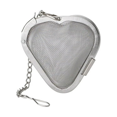 HIC Kitchen Mini Tea Ball Infusers, 18/8 Stainless Steel, Set of 2, For ...
