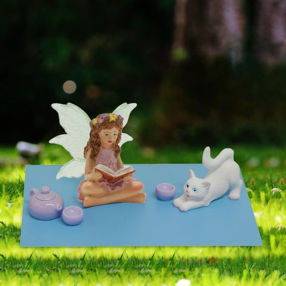 Cute Miniature Fairy Garden Accessories Mini Figurines Resin Craft ...