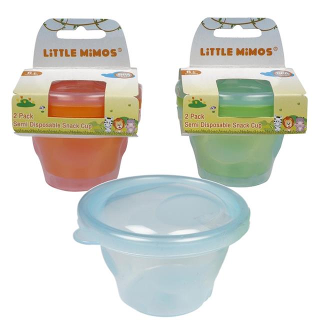 DDI 2345227 Little Mimos Reusable Snack Cup - Case of 144 - Pack of 2 ...