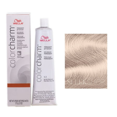 940/9A - Pale Ash Blonde , Wella Color Charm Gel Permanent Tube ...