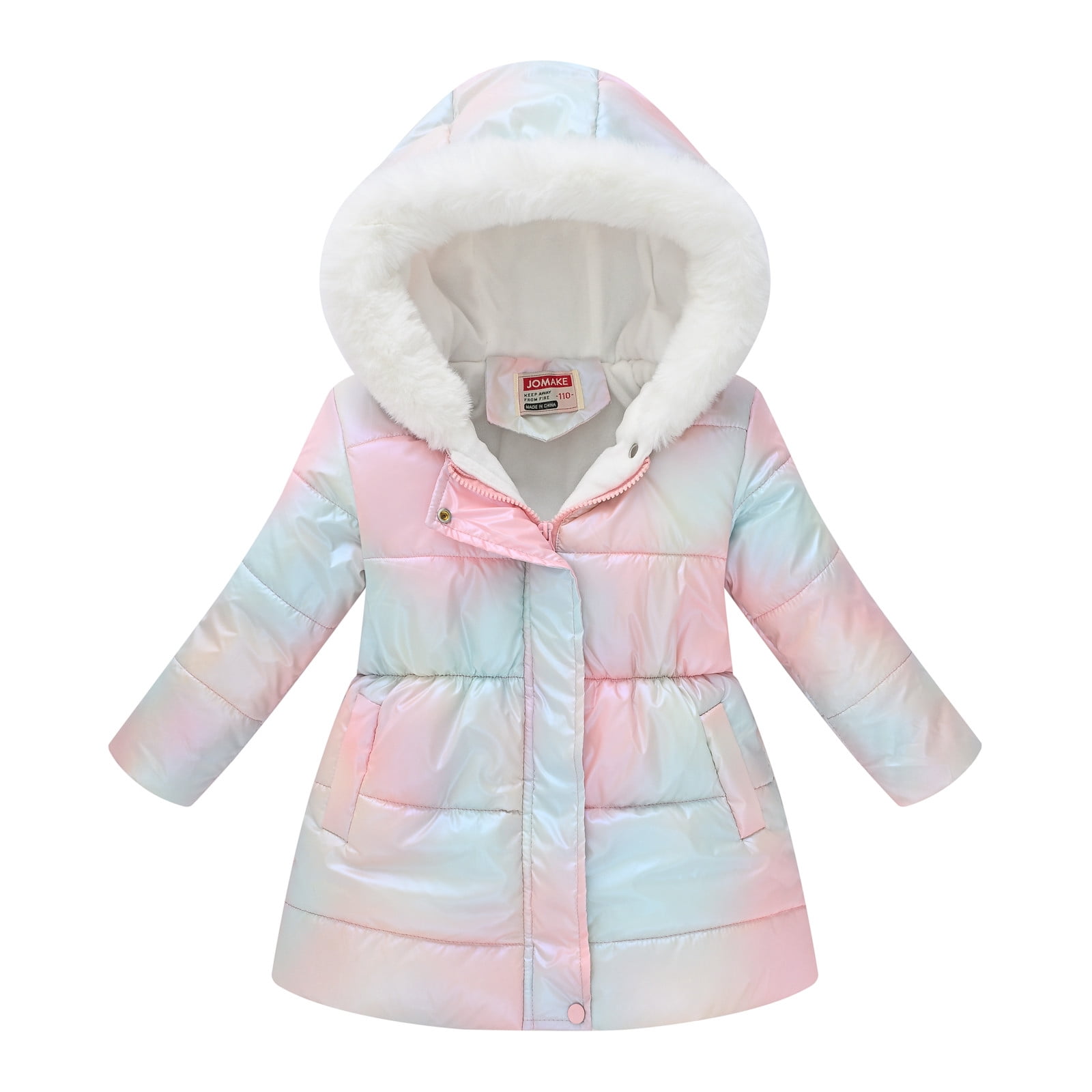 Click here for Posijego Girls Winter Coat Warm Long Hooded Puffer... prices
