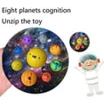 Push Pop Bubble Fidget Toy, Planet Stress Relief Toy Popper Flipping ...