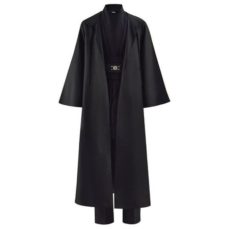Adult Tunic Costume Knight Hooded Robe Tunic Uniform Full Set Jedi ...