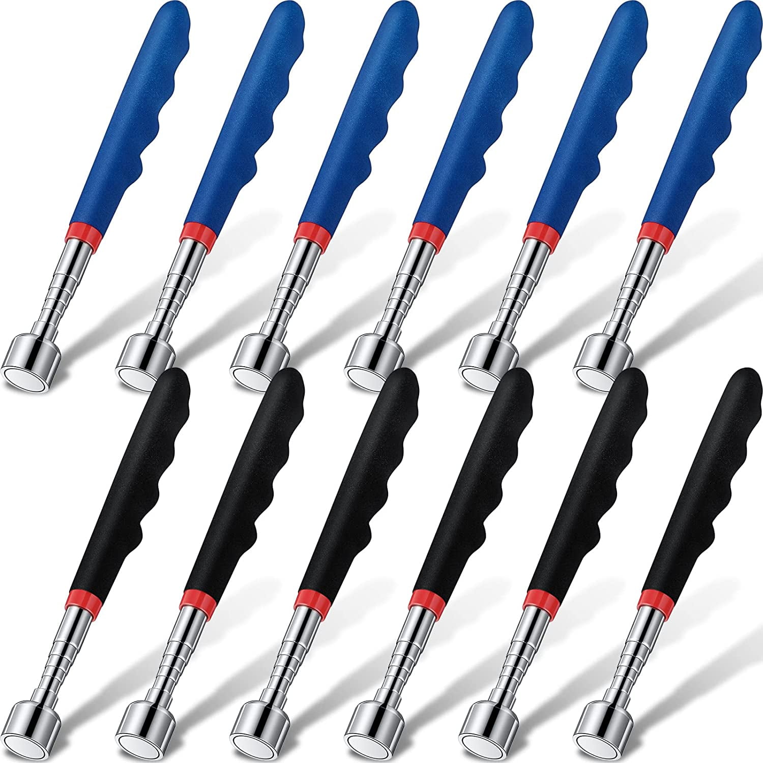 12 Pieces Telescoping Magnetic Pickup Tool Extendable Magnet Grabber