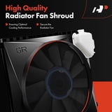 A-Premium Front Engine Radiator Cooling Fan Shroud with Expansion ...