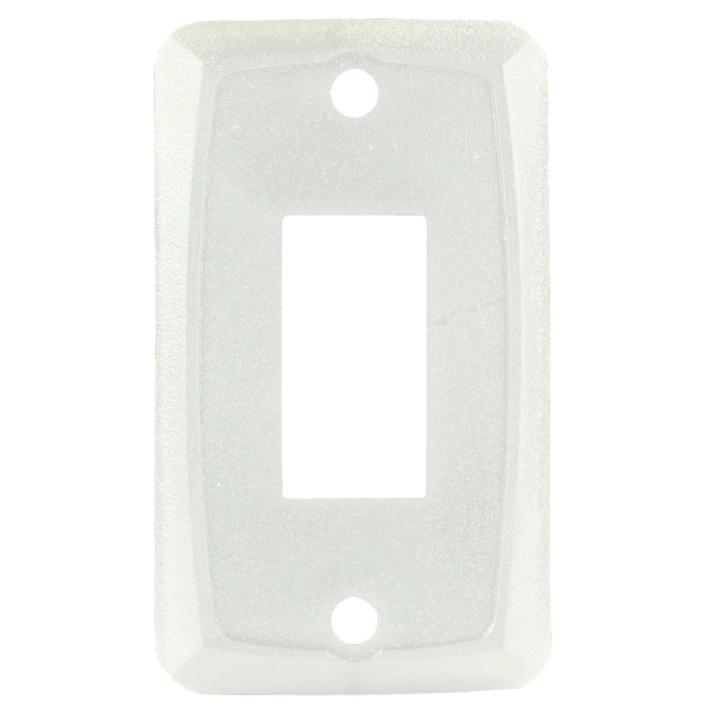 JR Products 12841-5 Single Face Plate, Pack of 5 - White - Walmart.com ...