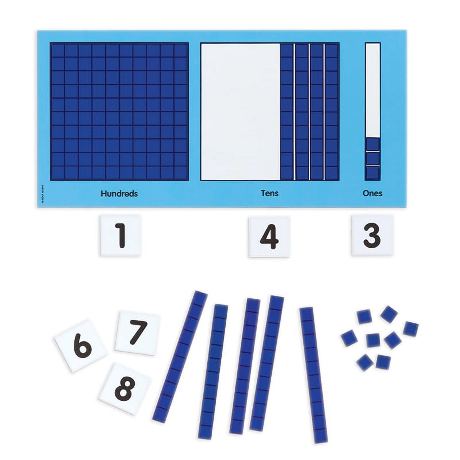 Click here for Didax Magnetic Base Ten Place Value Frame Set prices