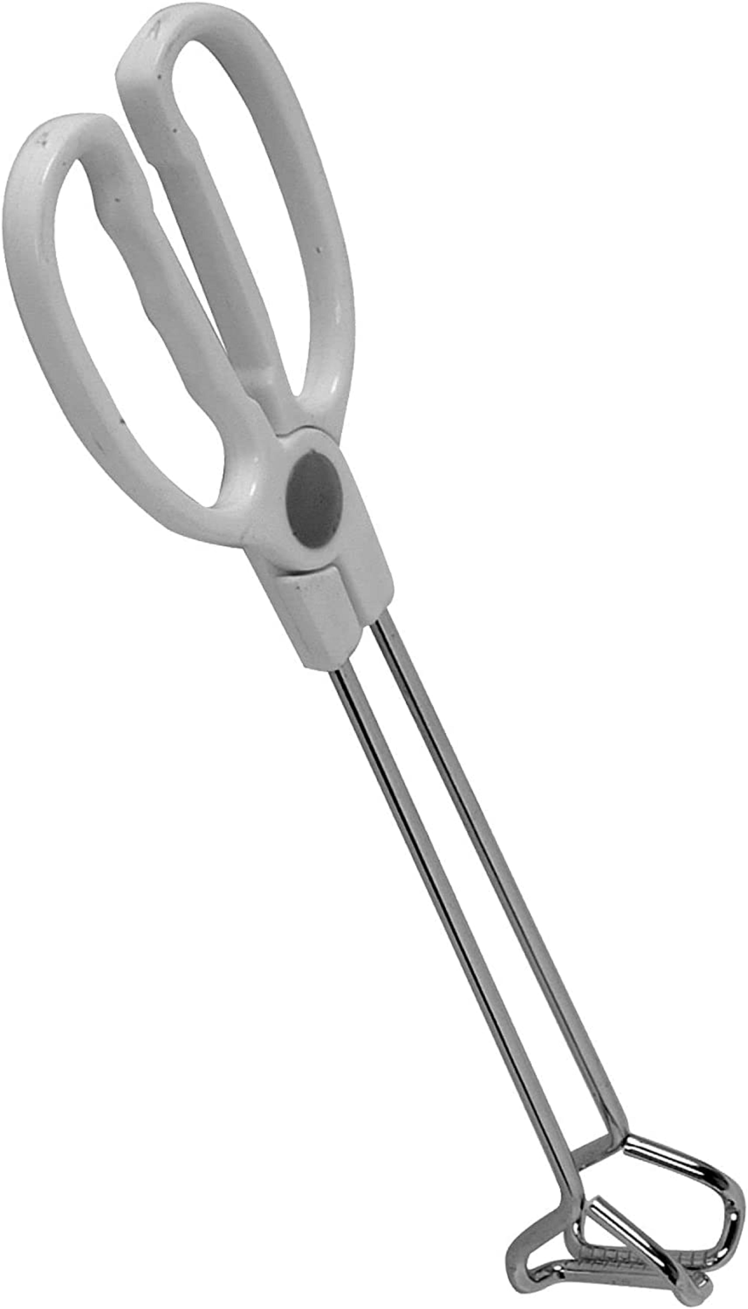 Truecraftware – 10- Inch Scissor Tong, Iron Plated, Heavy-Duty ...