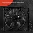 A-Premium Engine Radiator Cooling Fan Assembly Compatible with Select ...