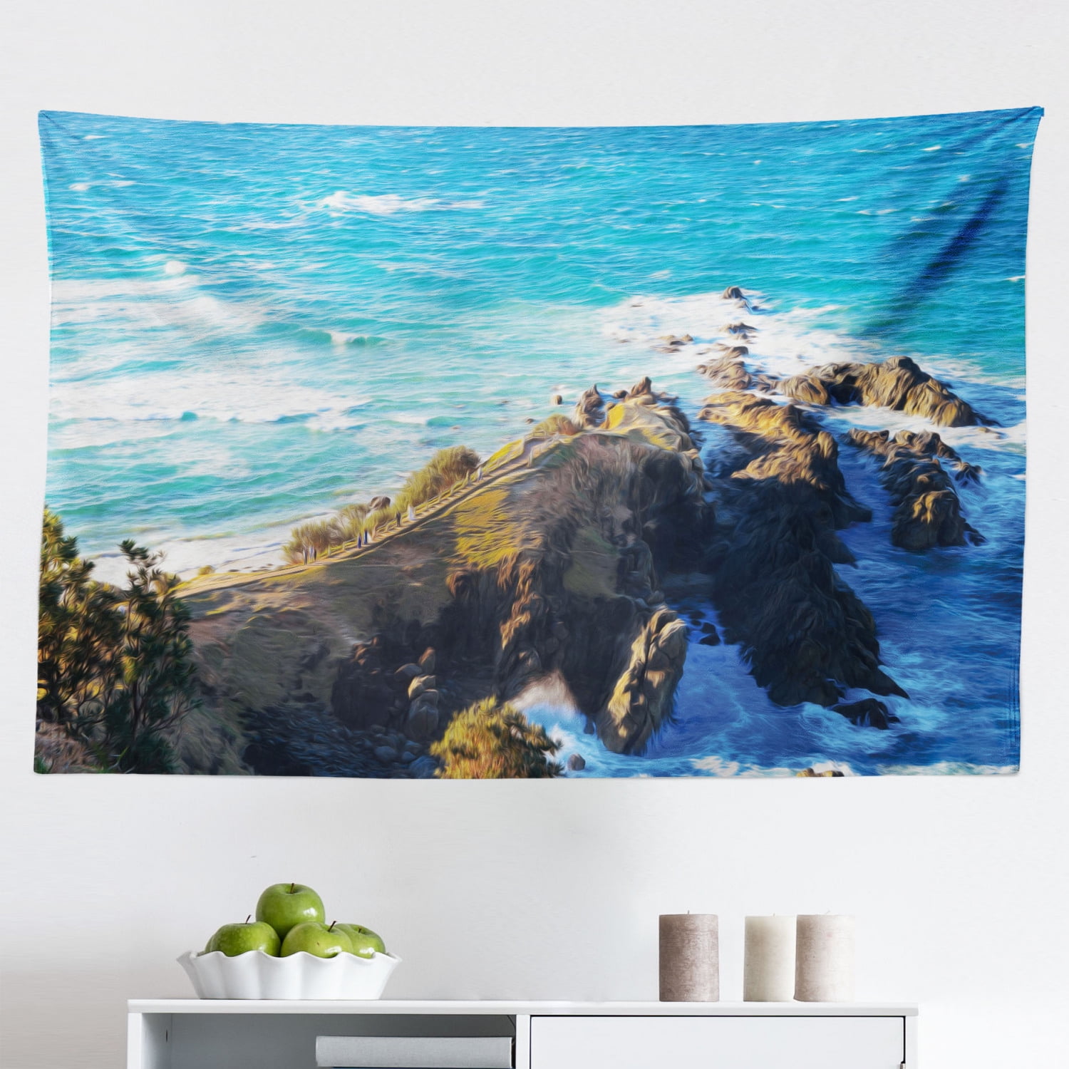 Country Tapestry, Group Friends Band on Motorcycles in Countryside ...