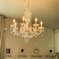 12-Pack Candelabra Light Bulbs 60W Warm White 2700K, 650 Lumen Candle ...