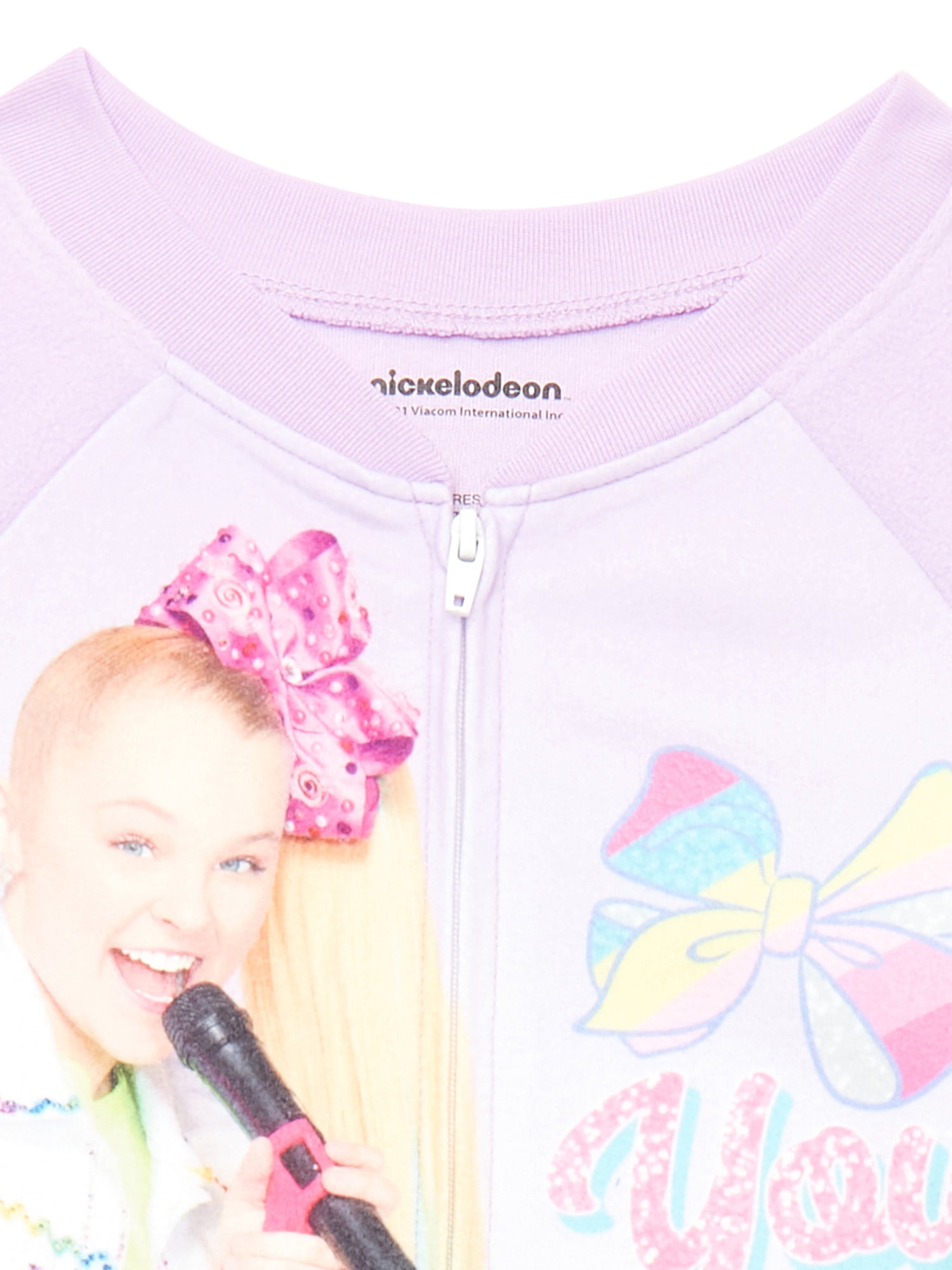 Buy JoJo Siwa Girls One-Piece Footless Union Suit Pajamas, Sizes 4-12 ...