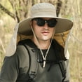 Men's Sun Hat with Neck Flap, 50+ UPF Sun Protection Wide Brim ...