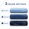 100% Cotton Jacquard Denim Fabric by The Yard, Heavyweight Washed Bark ...