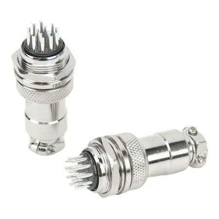 Aviation Plug Socket Connector, Aviation Plug Socket 14 Pin Copper ...