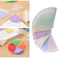 6Pcs Triangular Shape Bookmarks Plastic Corner Page Book Marker Book ...