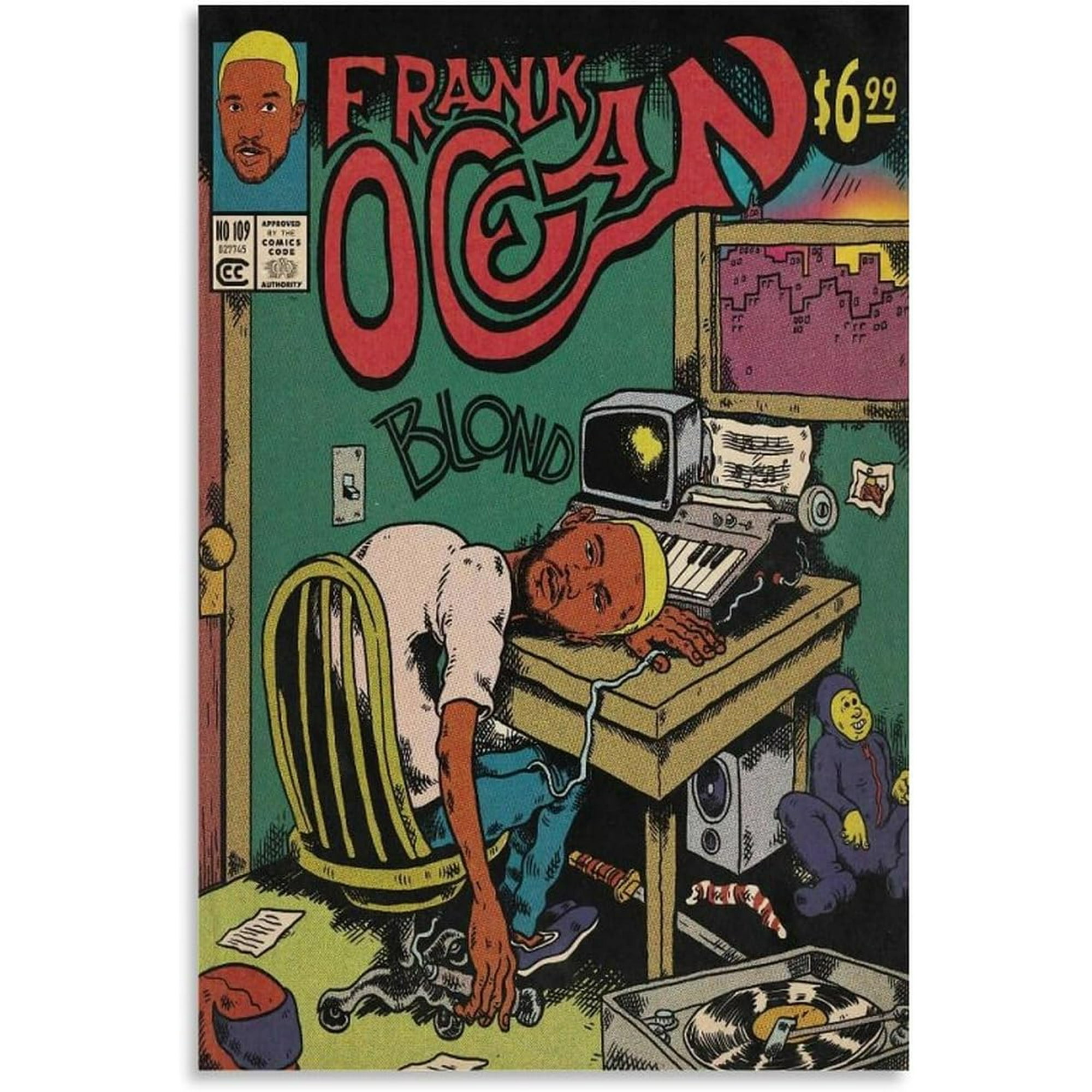 Click here for Pphaosho Frank Ocean Blonde Album Teens Poster Fra... prices