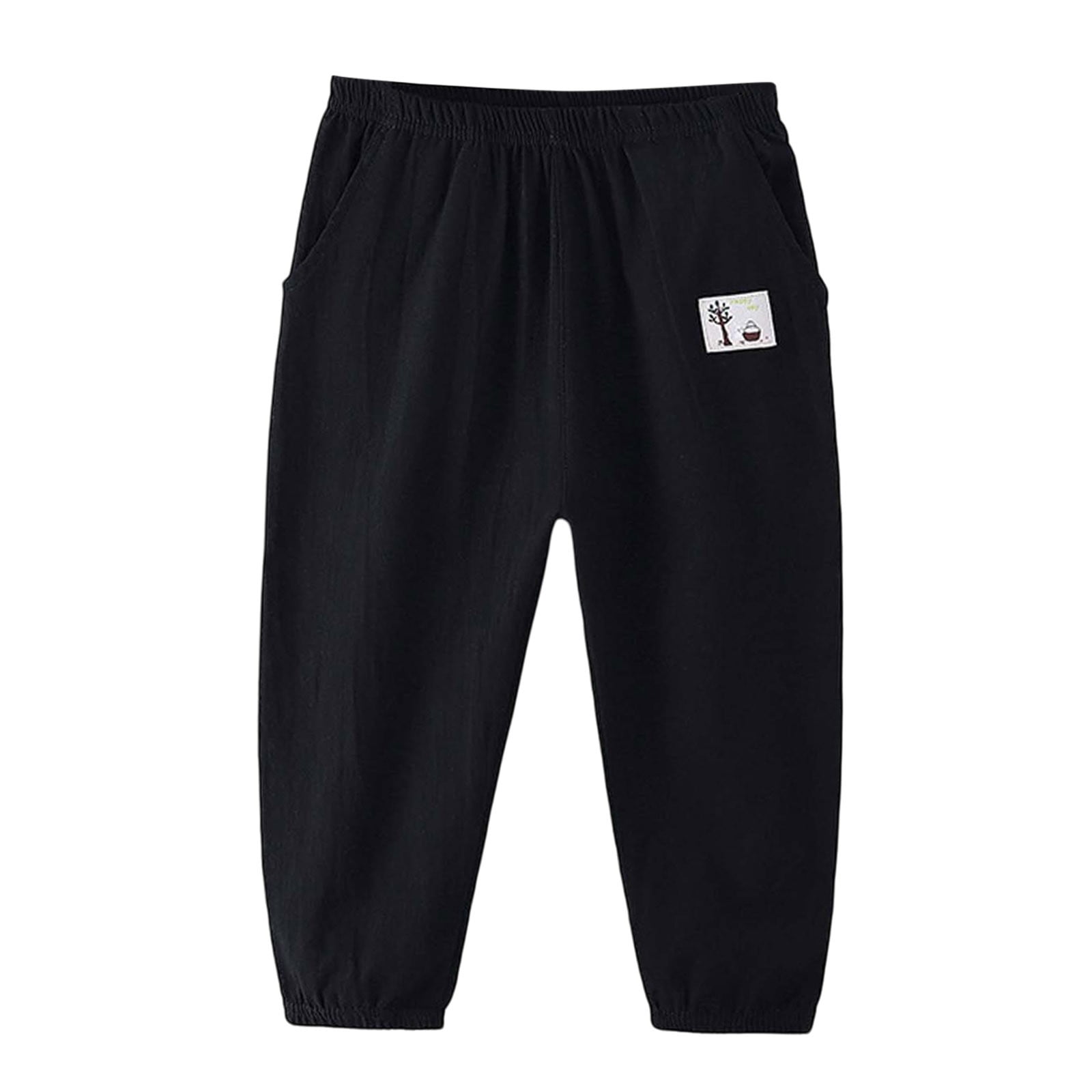 Click here for Trolimons Little Boy Pants Linen With Elastic Wais... prices