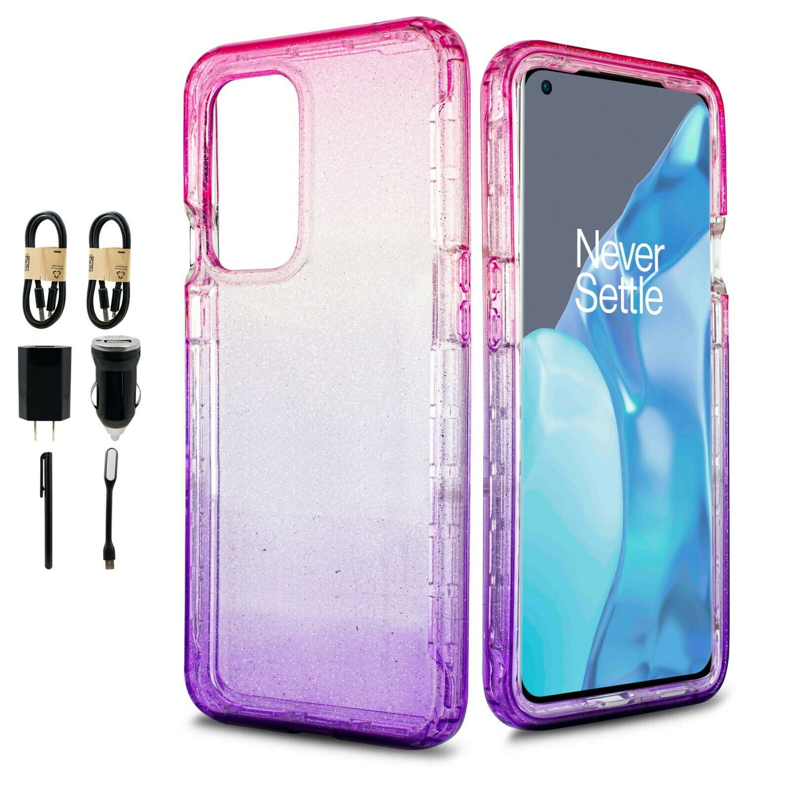 Value Pack ! for OnePlus 9 PRO 1+9 PRO Glitter Bling Full Body Phone ...