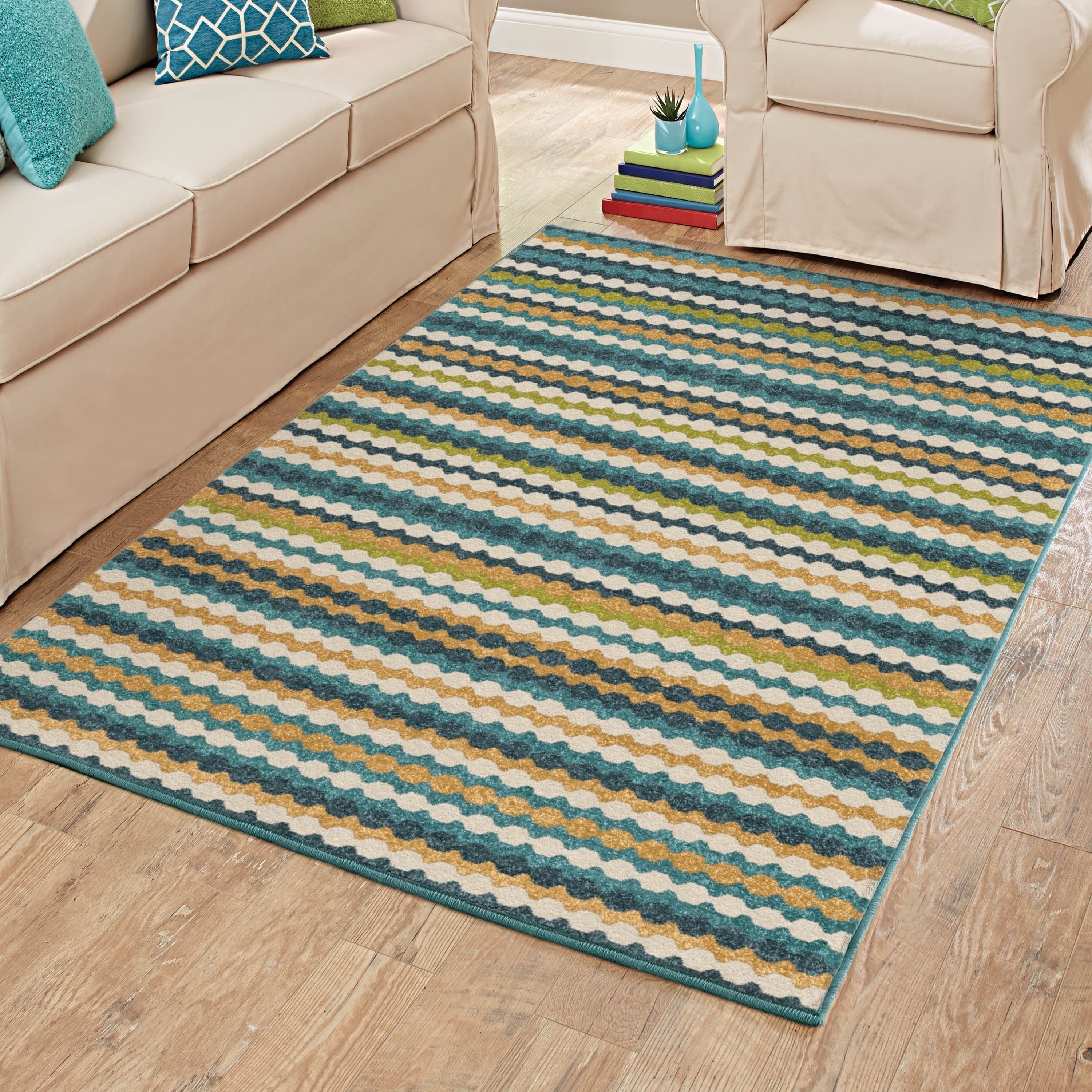 Orian Rugs Nik Nak Multi-Colored Area Rug or Runner - Walmart.com