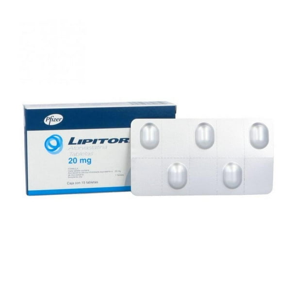 Lipitor 20 mg 15 tabletas | Walmart en línea