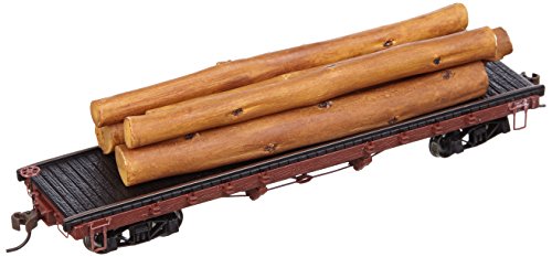 Bachmann Trains 18849 HO Scale ACF 40 Foot Log Car - 1935-1960 Version ...