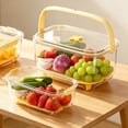 3200ml Portable Fresh-Keeping Box - Large Capacity Food Storage ...