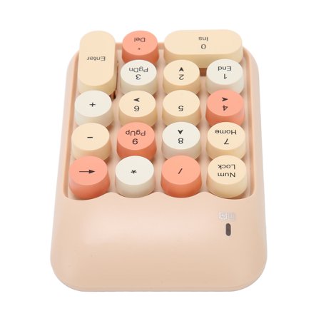Numeric Keypad, 18 Keys One Hand 2.4GHz Number Pad For Laptop, Auto ...