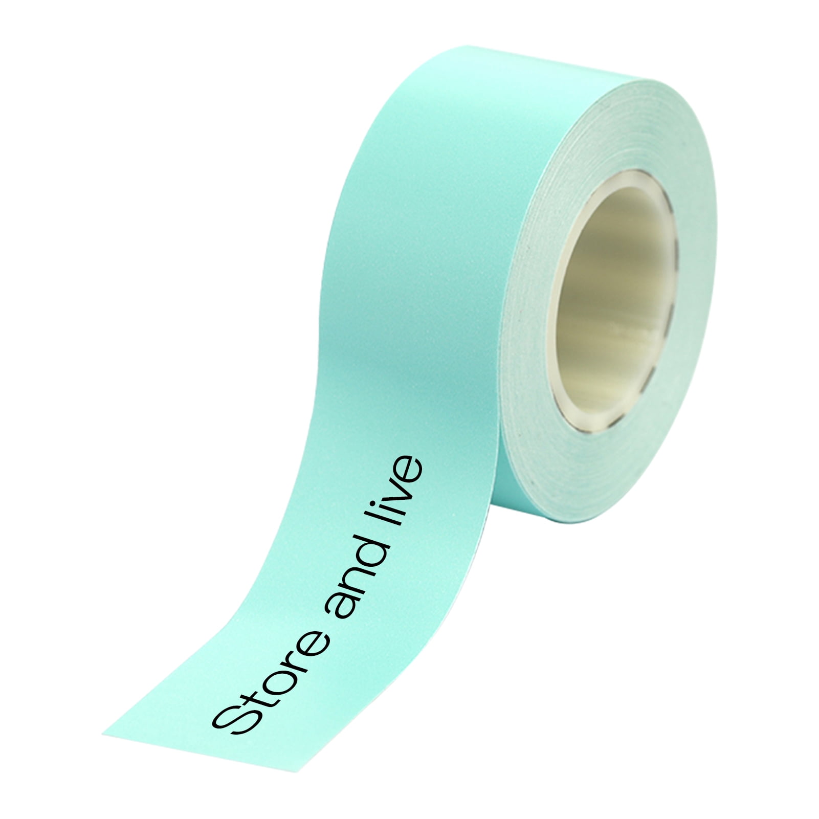 MAKEID 16mmx4m Adhesive Label Paper Thermal Printing Paper Sticker Tape ...