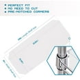 KKFEN-Wire Shelf Liner 14" X 24", Heavy Duty Shelf Liners for Wire ...