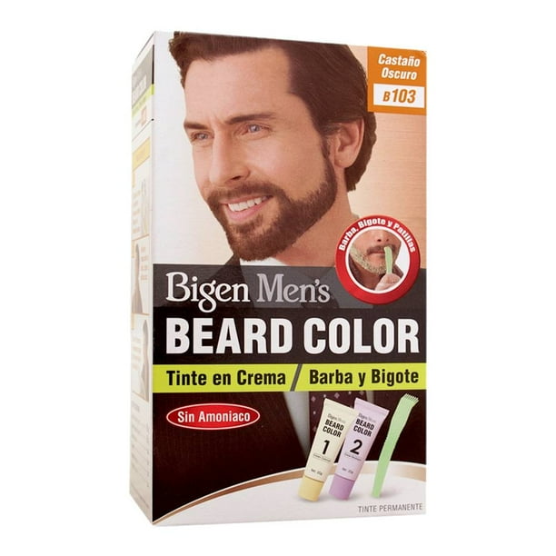 Tinte Bigen Men's Barba Castaño Oscuro B103 Bigen Bigen Tinte en Crema ...