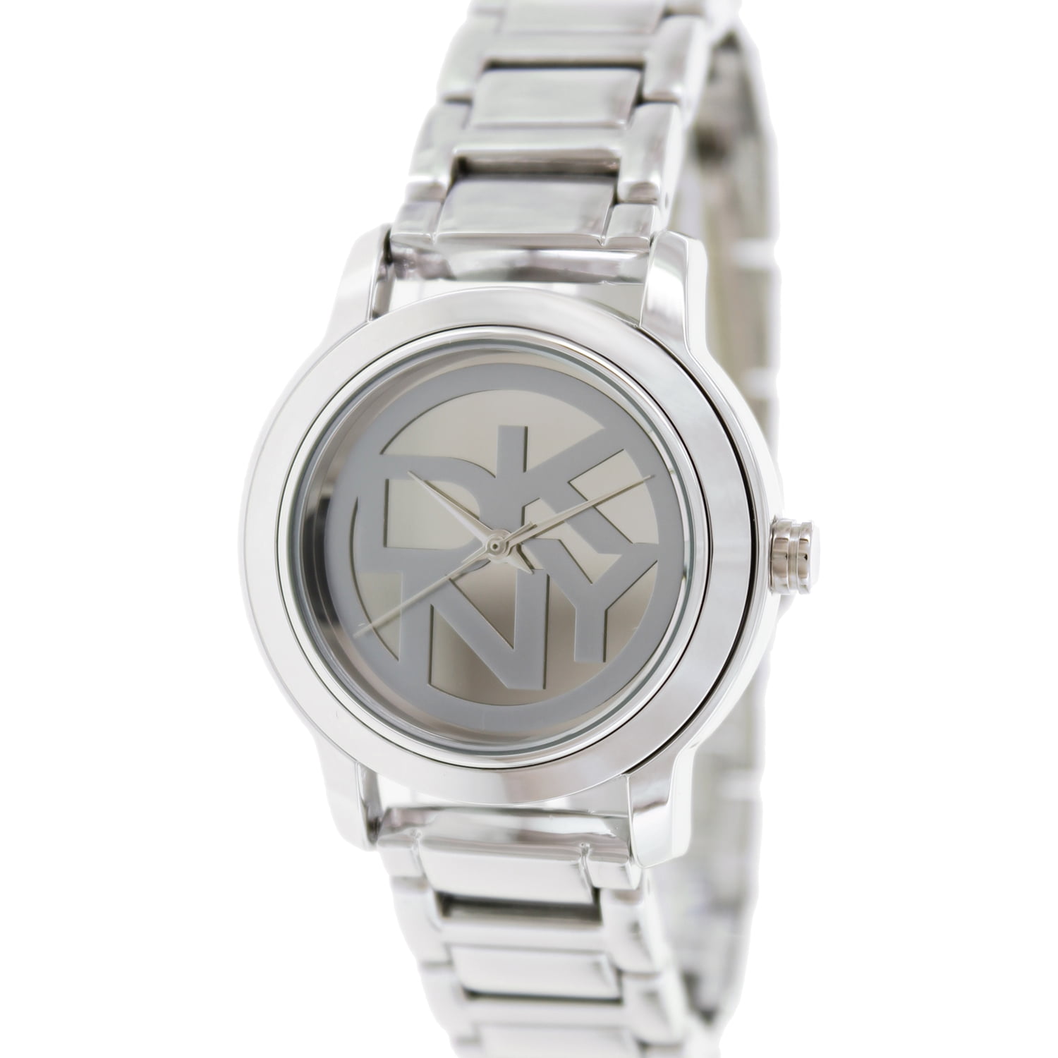 Women's Park Avenue NY8875 Silver Stainless-Steel Analog Quartz Watch ...