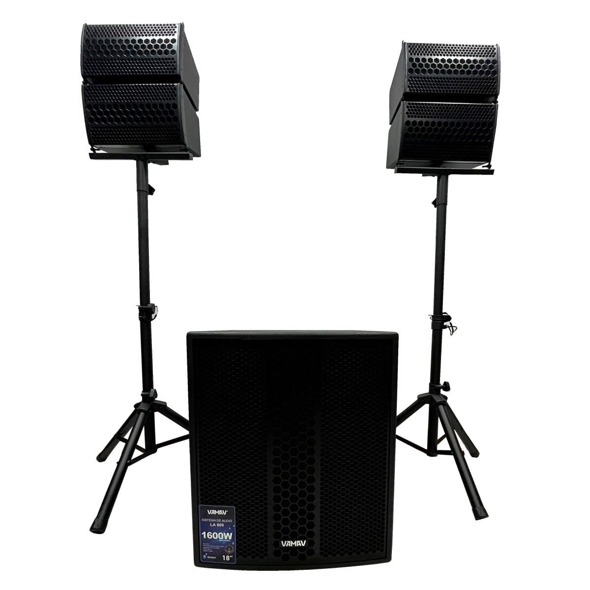 Sistema de audio VAMAV LA 800 Subwoofer 18 pulgadas | Bodega Aurrera en línea