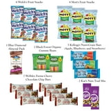 Foxy Fane 60ct Premium Healthy Snack Box, Chips, Nuts, Bars, Popcorn ...