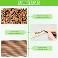 30Pcs Wooden Plant Labels, Outdoor Indoor Markers and Name Tags for ...