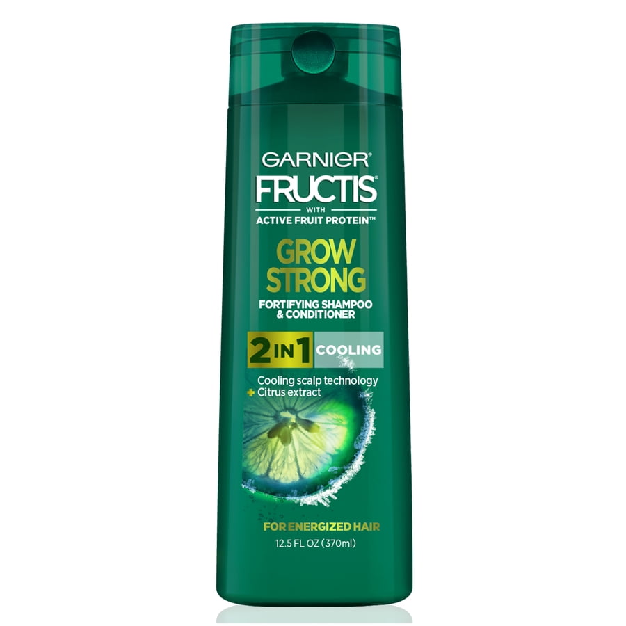 Garnier Fructis Grow Strong Fortifying with Citrus Extract, 12.5 fl oz ...